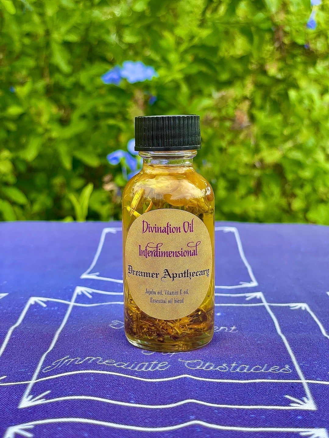 Interdimensional Divination Oil- Pure Essential Oil Blend- Infused With ...