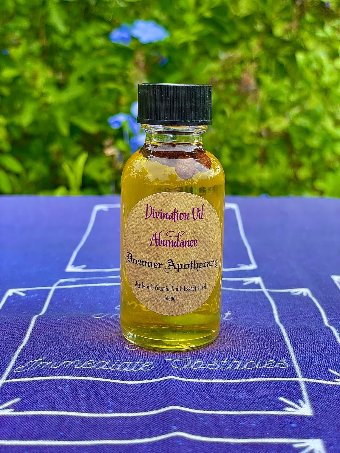 Abundance Divination Oil Pure Essential Oil Blend Infused - Etsy UK