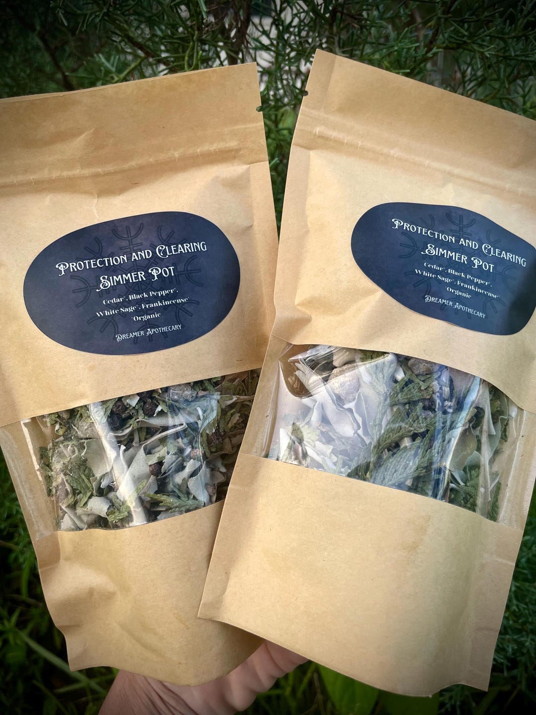 Protection and Clearing Simmer Pot- Earthy Woodsy Scent Potpourri ...