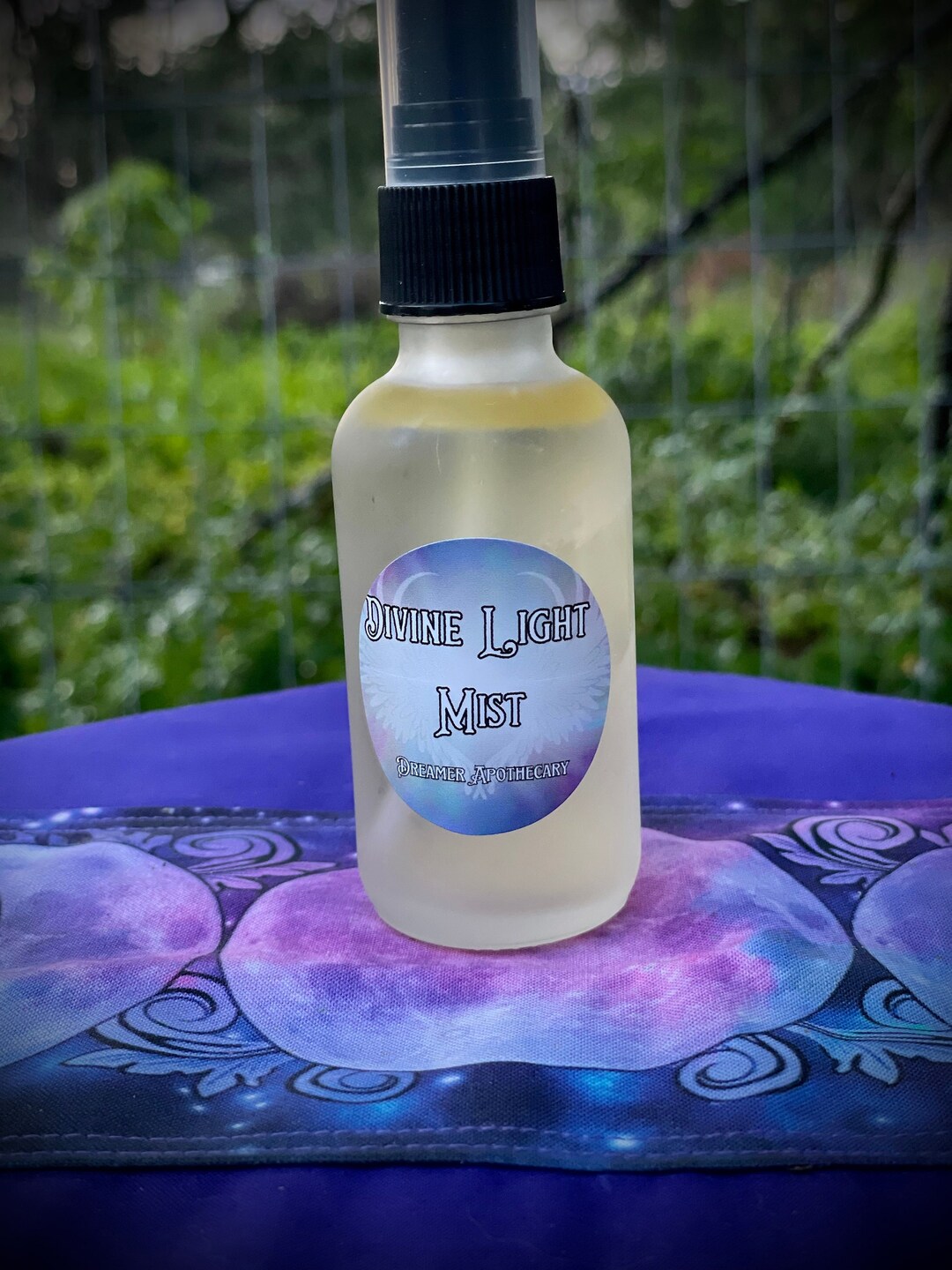 Divine Light Mist- Palo Santo- Vanilla - Comforting Scent-warming Scent ...