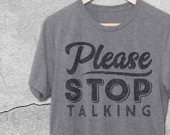 Stop talking | Etsy