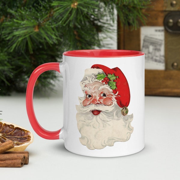 Vintage Santa Mugs - Etsy