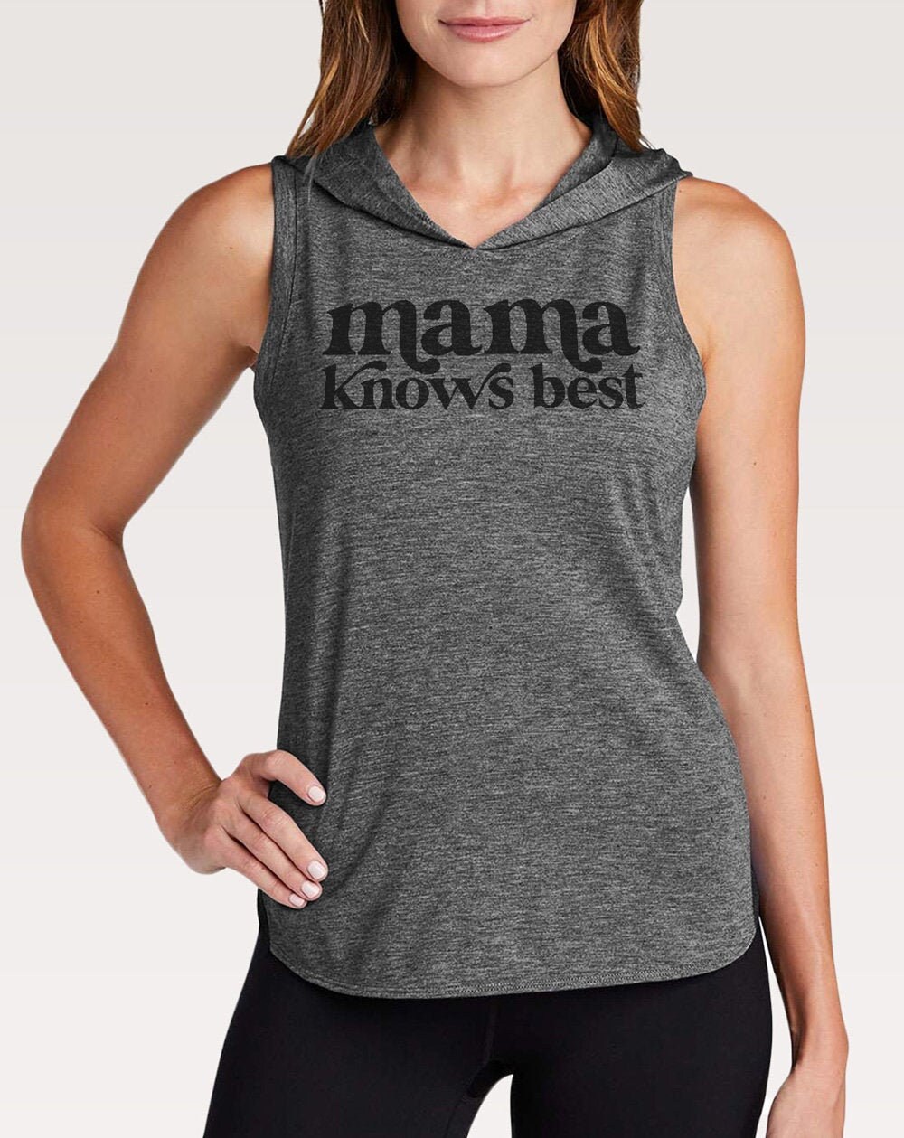 Mama Knows Best Hoodie Tank Top | Gift Ideas for Mom | Mother's Day ...