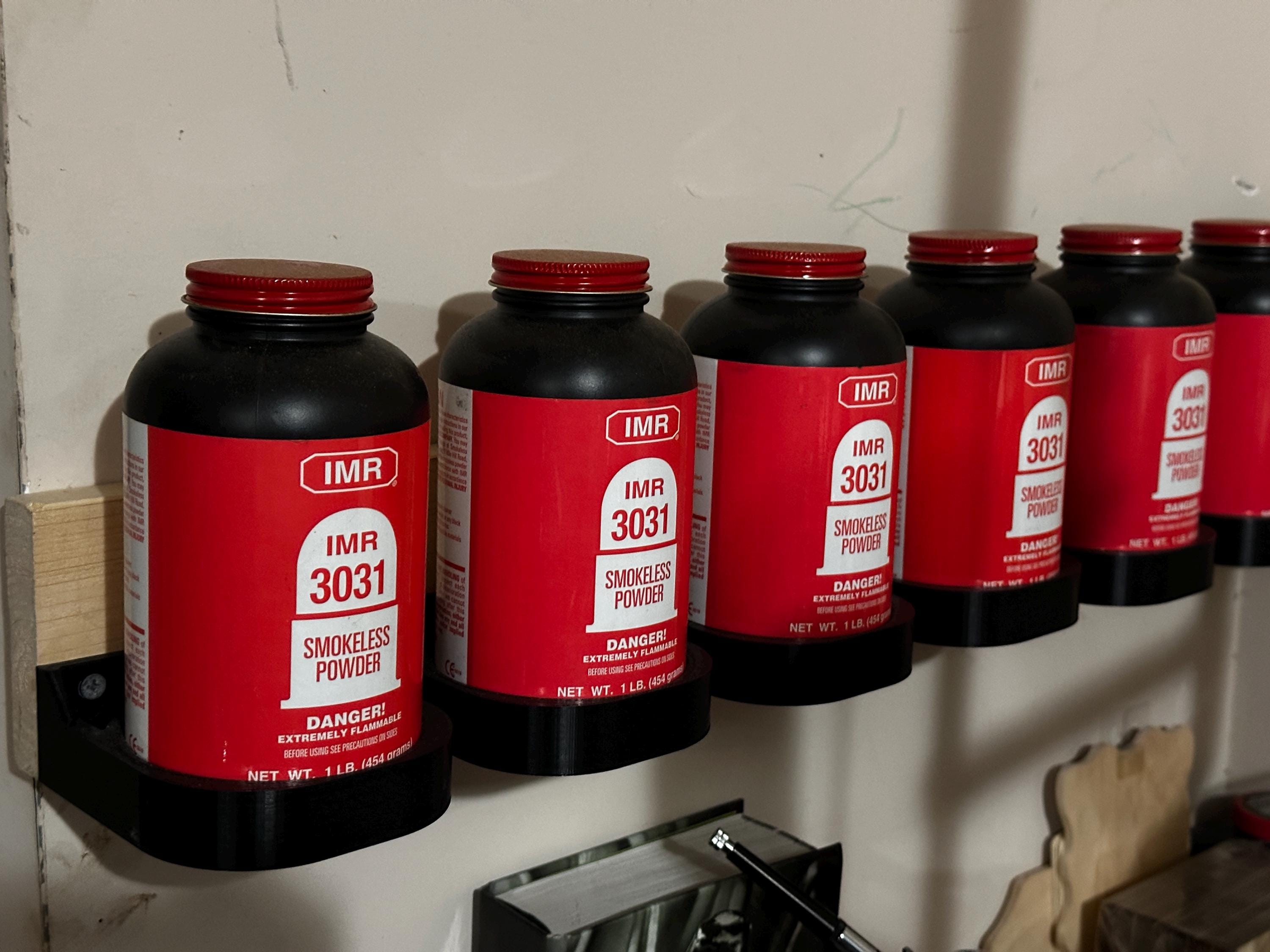 Reloading Powder Wall Mount - Etsy