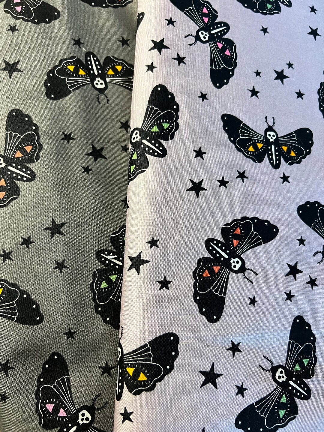 Moon Moth Fabric BTY Alexander Henry Moth Fabric Cotton Fabric by the ...