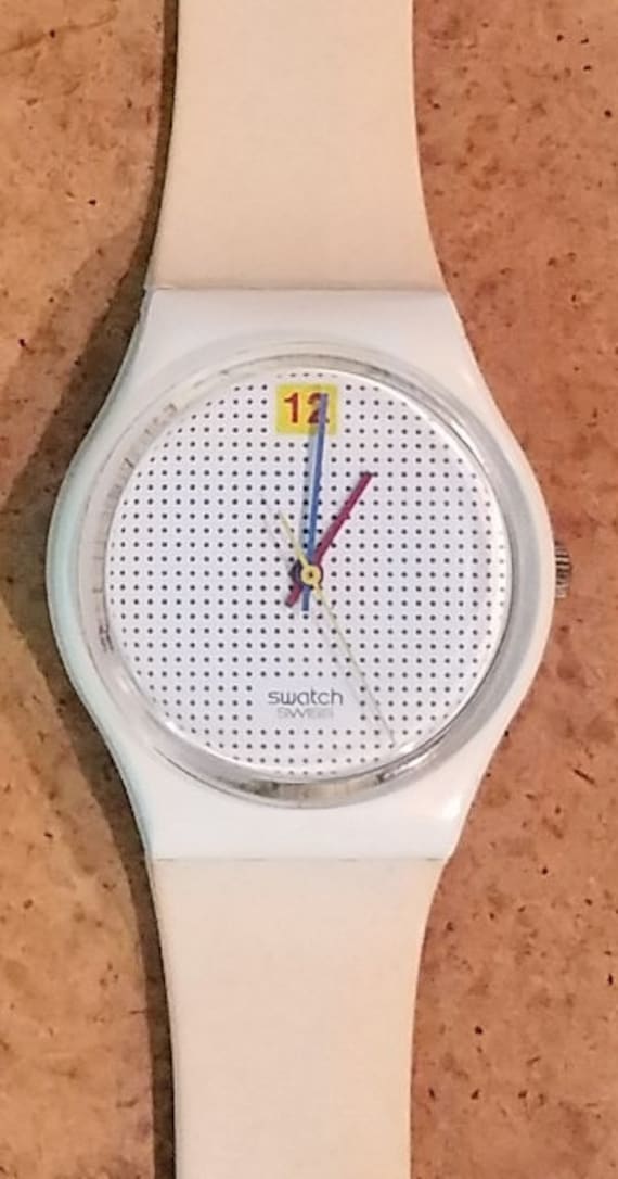 vintage swiss swatch - Gem
