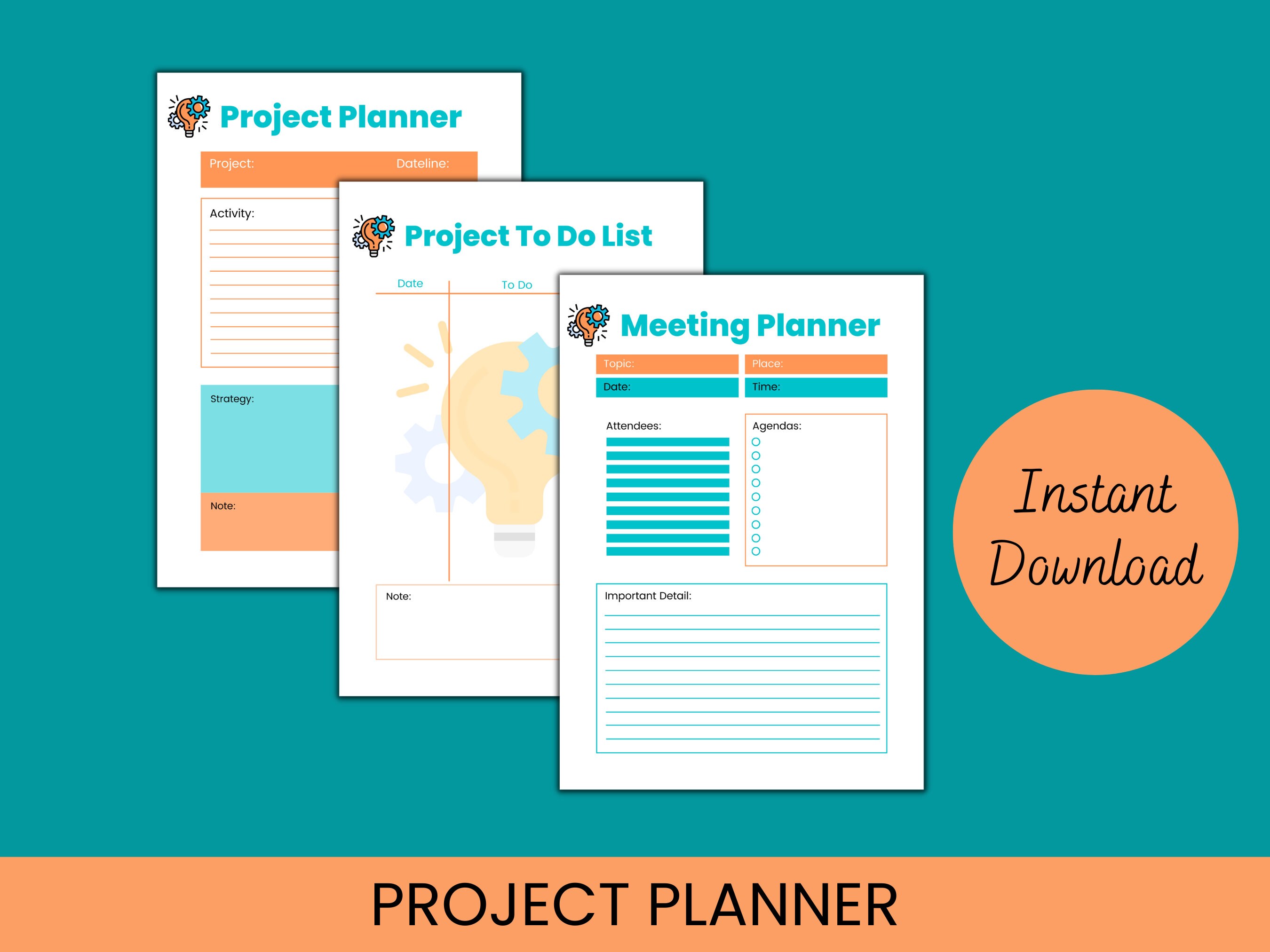 project-planner-project-tracker-productivity-tracker-etsy