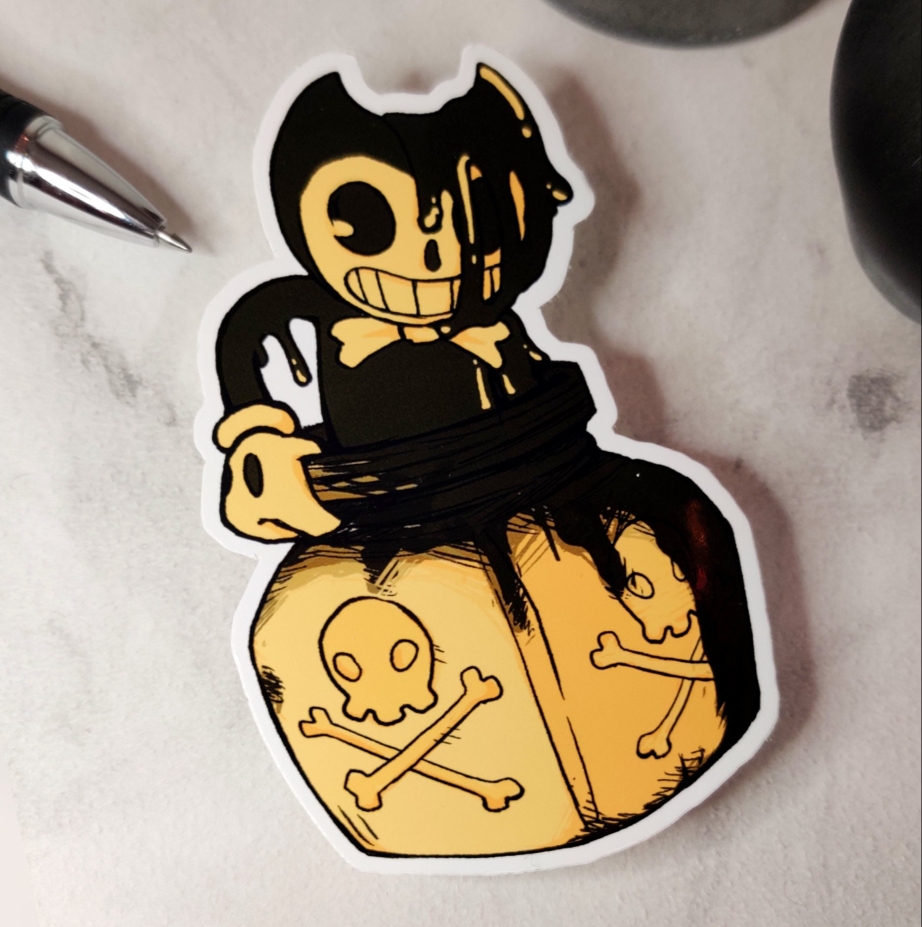 Bendy Ink Sticker - Etsy
