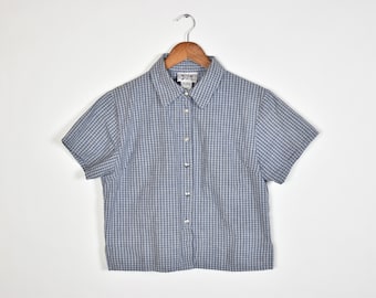 Cropped Button Up - Etsy
