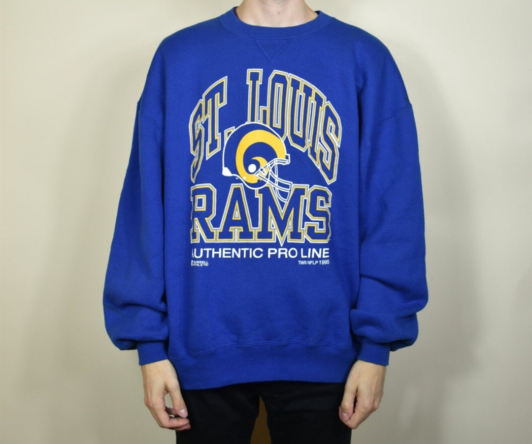 Vintage Blue 90's St Louis Rams Sweatshirt - Etsy UK