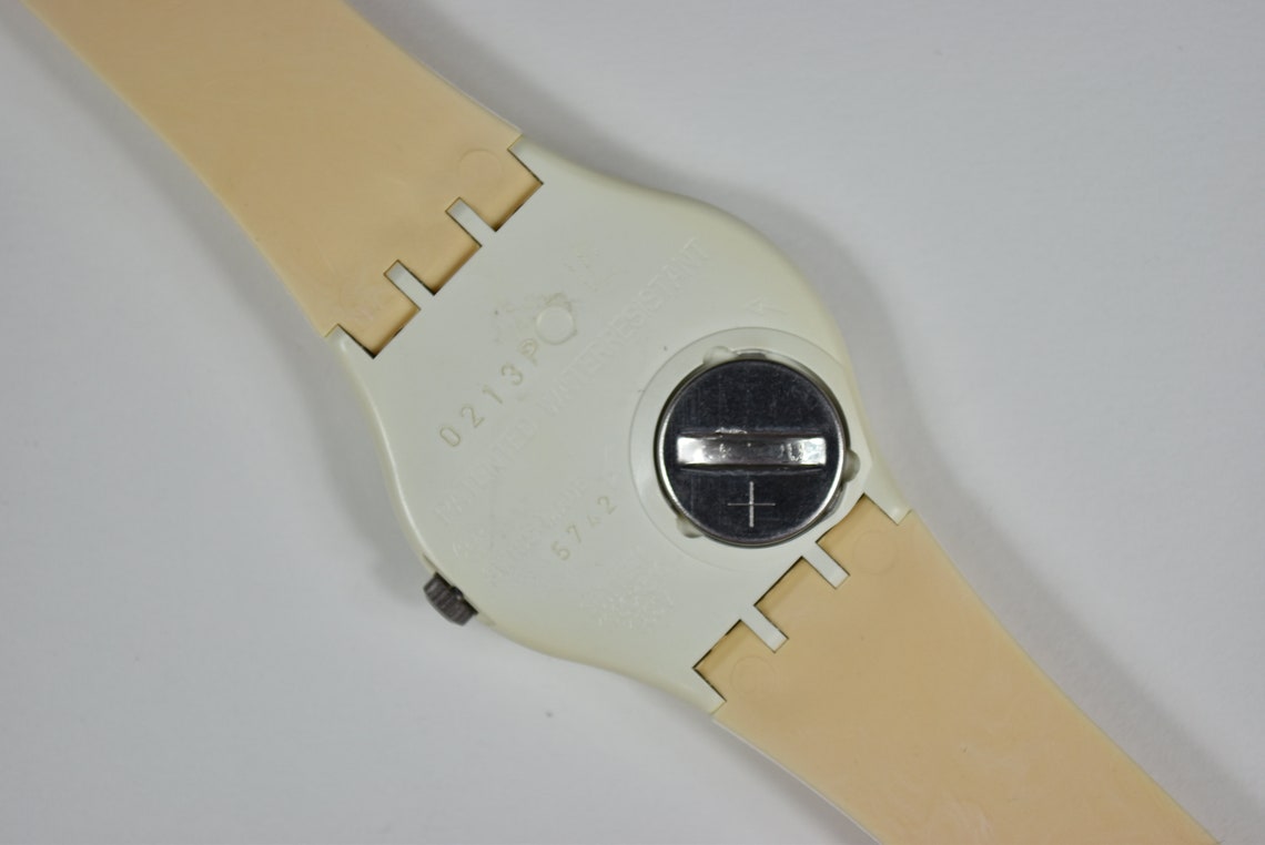 Vintage Swatch Watch - 1990 Short Leave Unisex Watch - Etsy