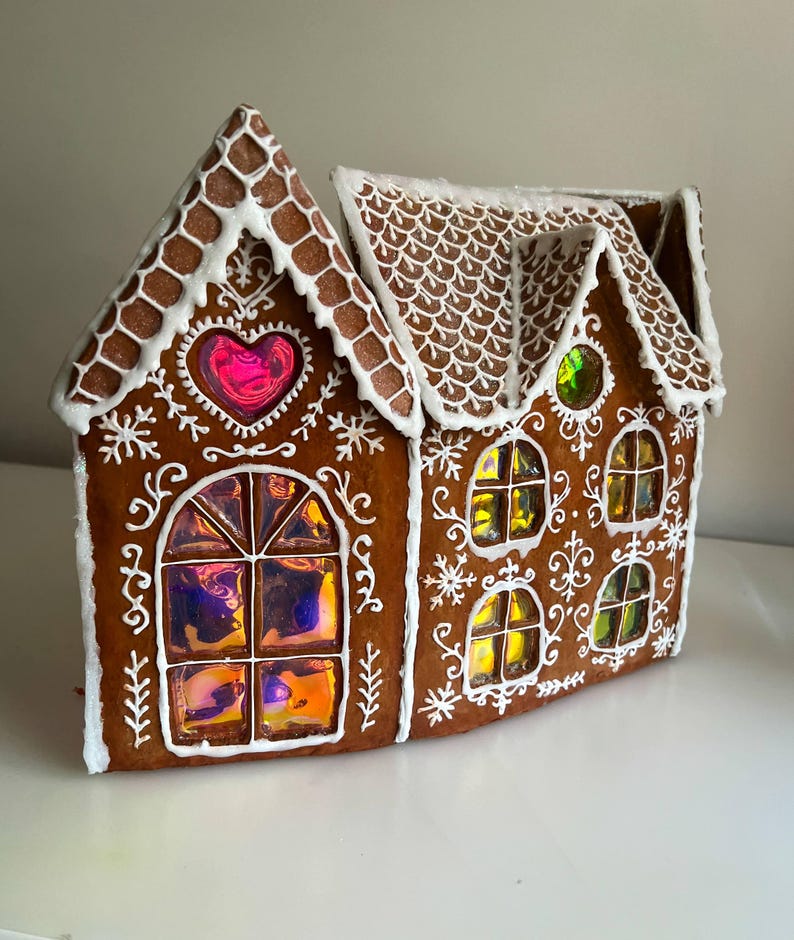 DIY Guide: Gingerbread Transformer House – Papier-mâché Craft Project ...