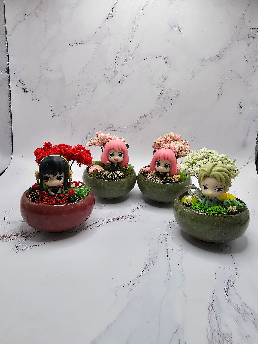 Anime Potted Terrariums - Etsy