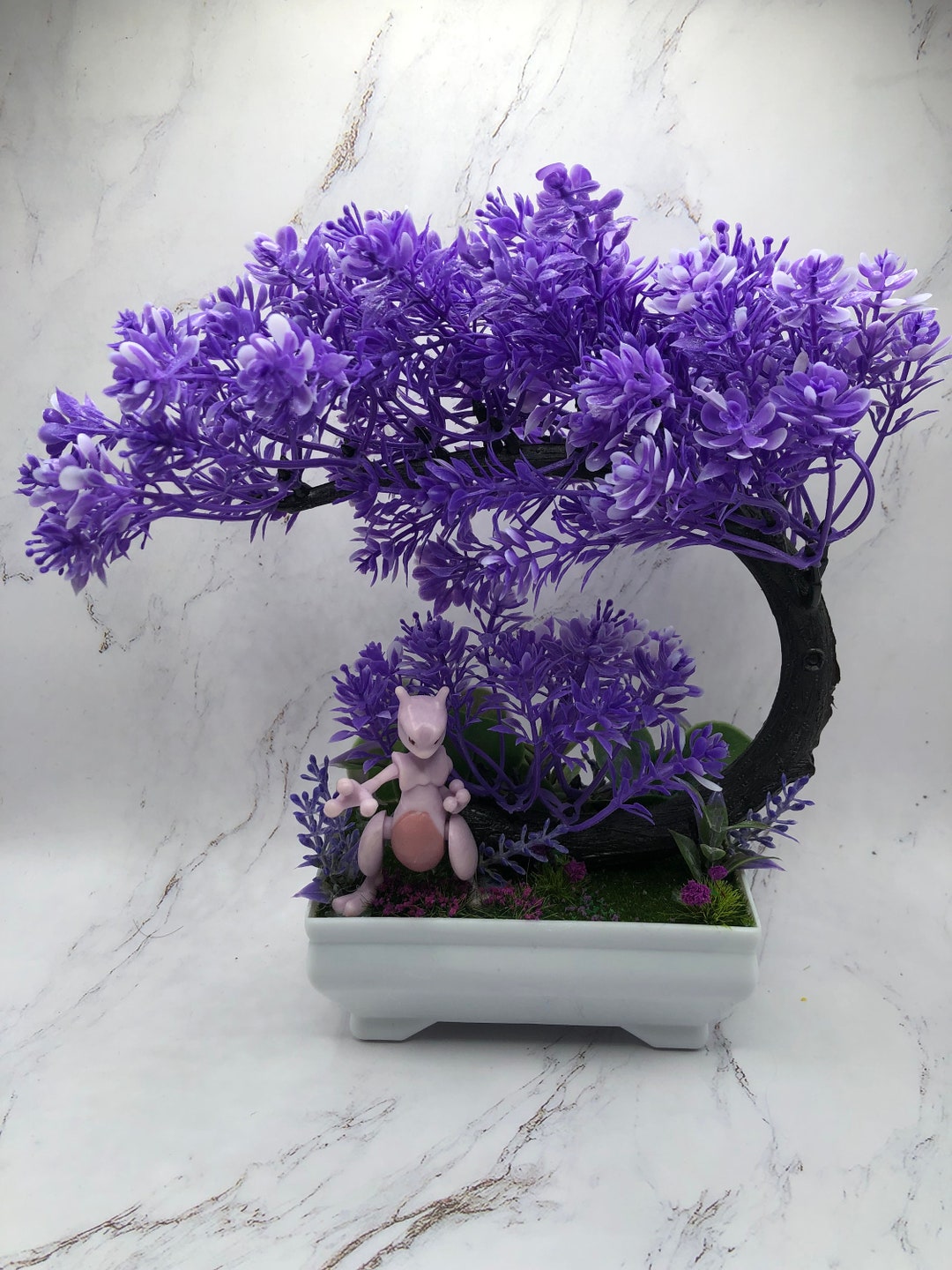 Mewtwo Pokémon Bonsai Terrarium - Etsy