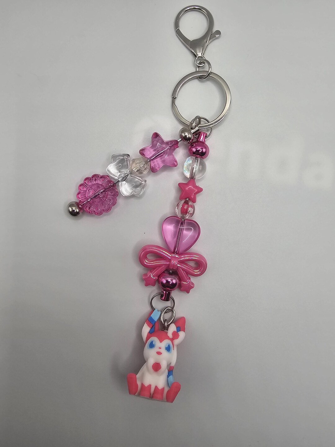 Sylveon Keychain - Etsy
