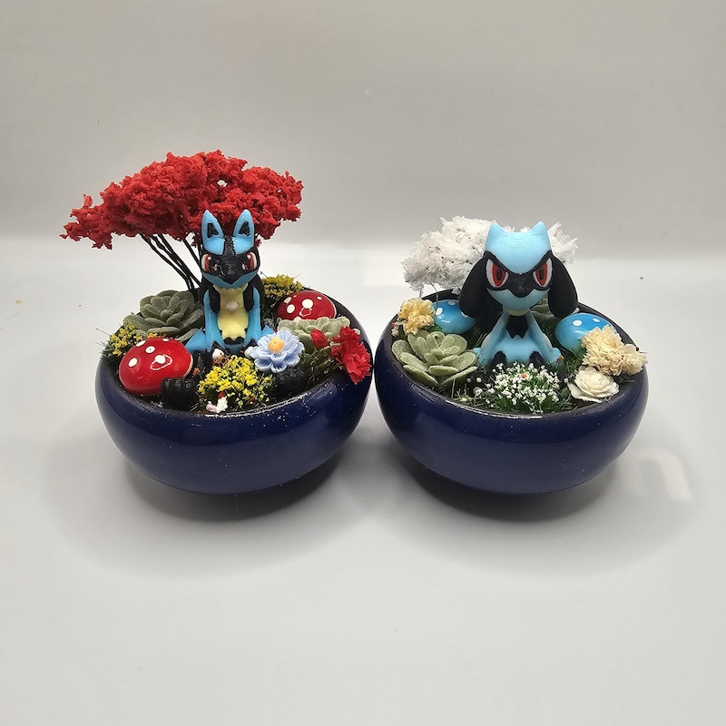 Terrarium Decor Anime - Etsy