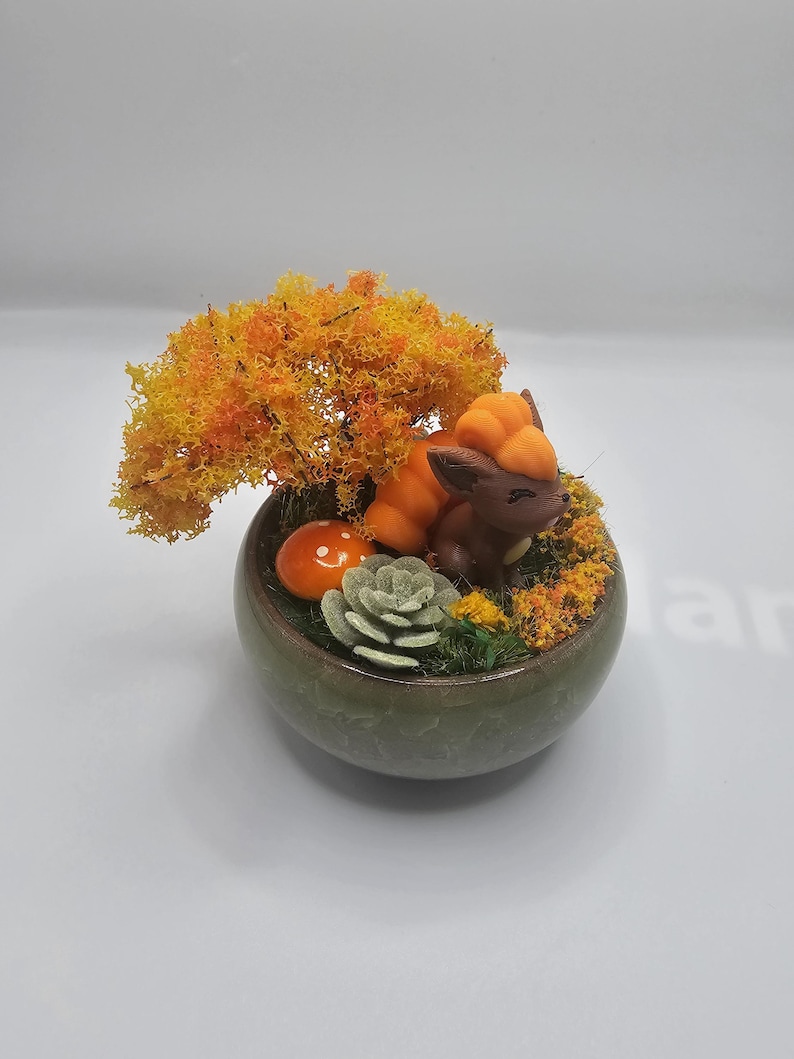 Mini Monsters Vulpix Terrarium - Etsy
