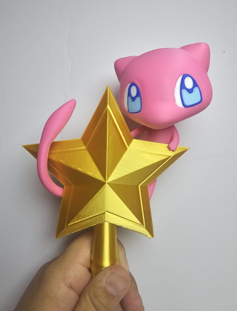 Mew Star Christmas Tree Topper - Etsy