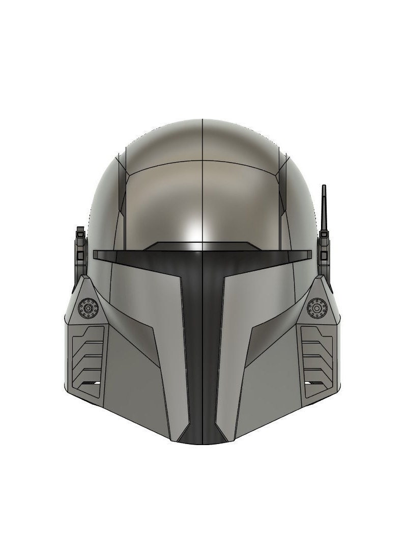 Vanguard DIY Mandalorian Helmet MMCC Approved Design - Etsy