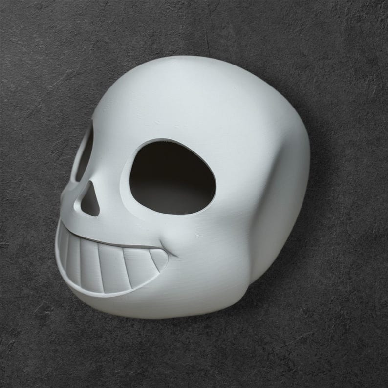Sans Mask - 3D Printed Cosplay Mask - Undertale - Etsy