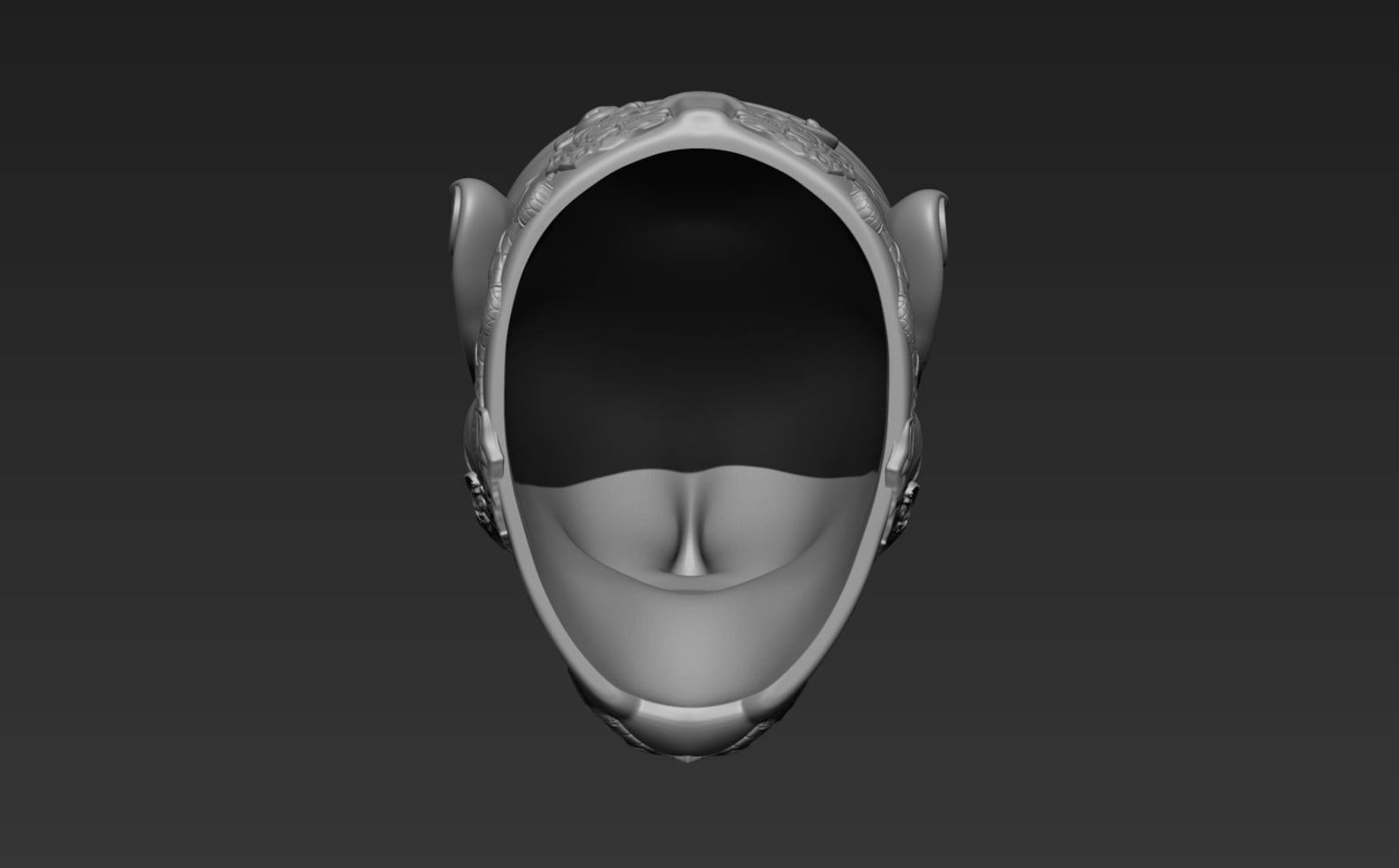 Ceremonial Mayan/aztec Panther Head Warrior Helmet/mask - Digital File ...