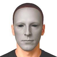Red Lace Hood Crochet Balaclava Mask Full Face Covering Net Bead ...