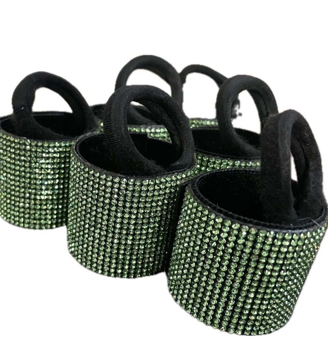 Rhinestone Ponytail Cuff, Cheer Ponytail Cuff - Etsy