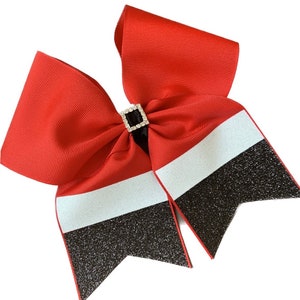 Santa Cheer Bow - Etsy