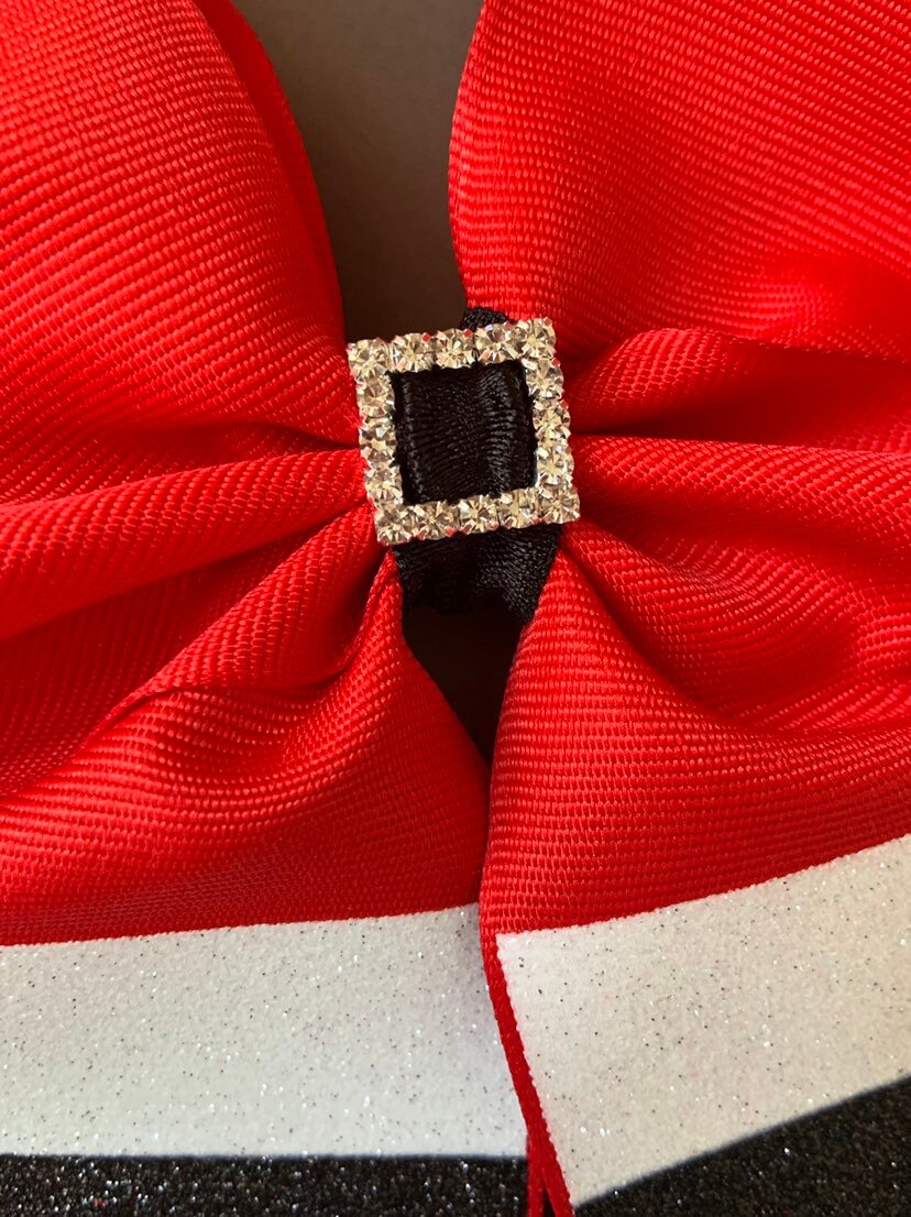 Santa Cheer Bow - Etsy