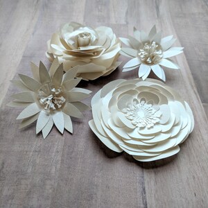 XL Paper Flower || Life Size Colorful Paper Flowers, Cardstock Flowers ...