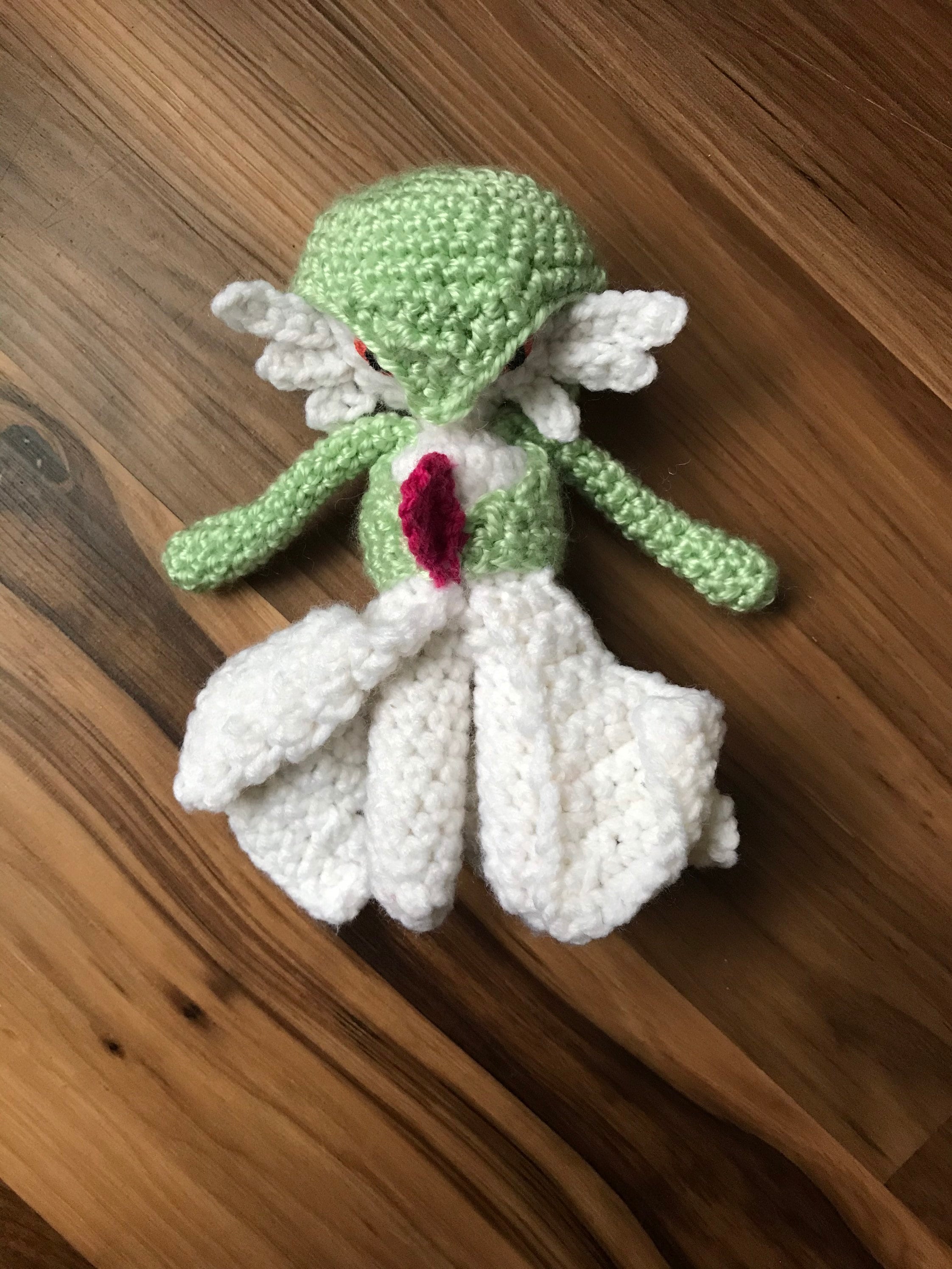 Crochet Pattern Ralts Evolution Line Ralts Kirlia Gardevoir Gallade ...
