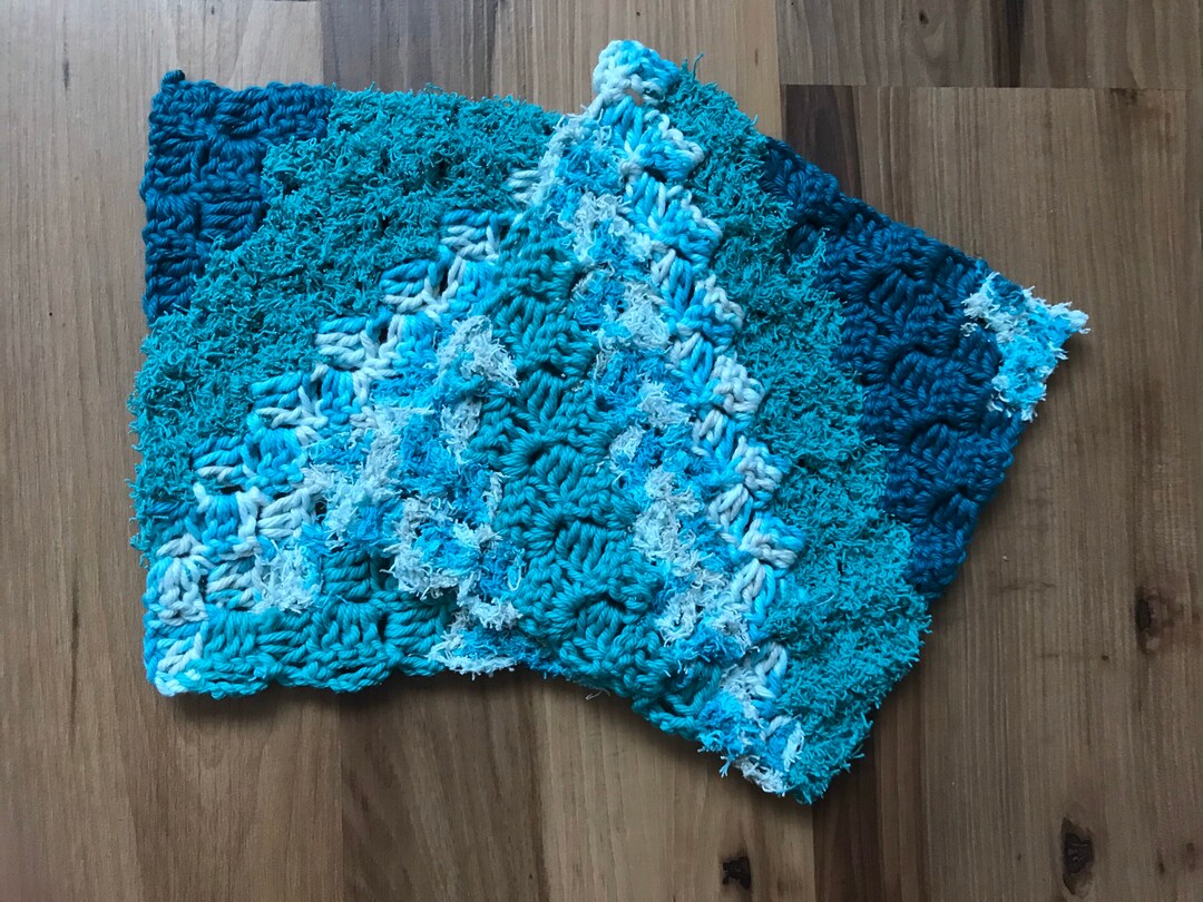 Scrubby Washcloths - Etsy