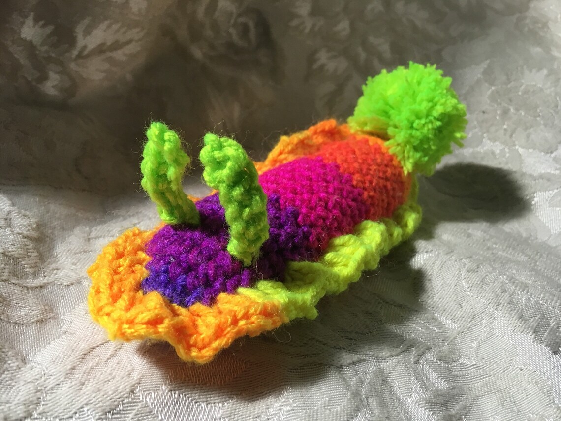 Pattern Crochet Amigurumi Sea Slug - Etsy