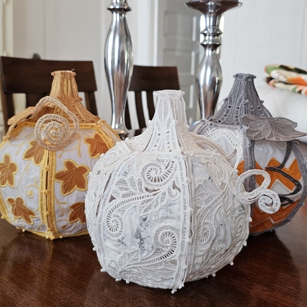 Lace Pumpkin - Etsy