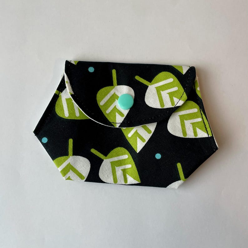 Expandable Snap Pouch for Coins, Credit Cards, Gift Cards, Lipstick ...