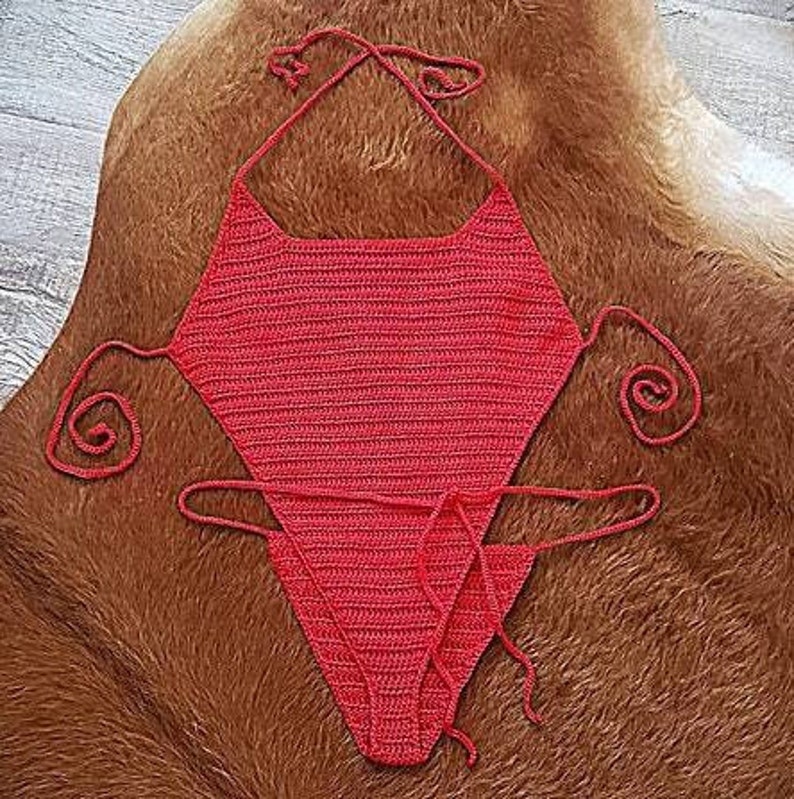 Crochet Bikini Crochet One Piece Bikini Crochet Swimsuit Crochet