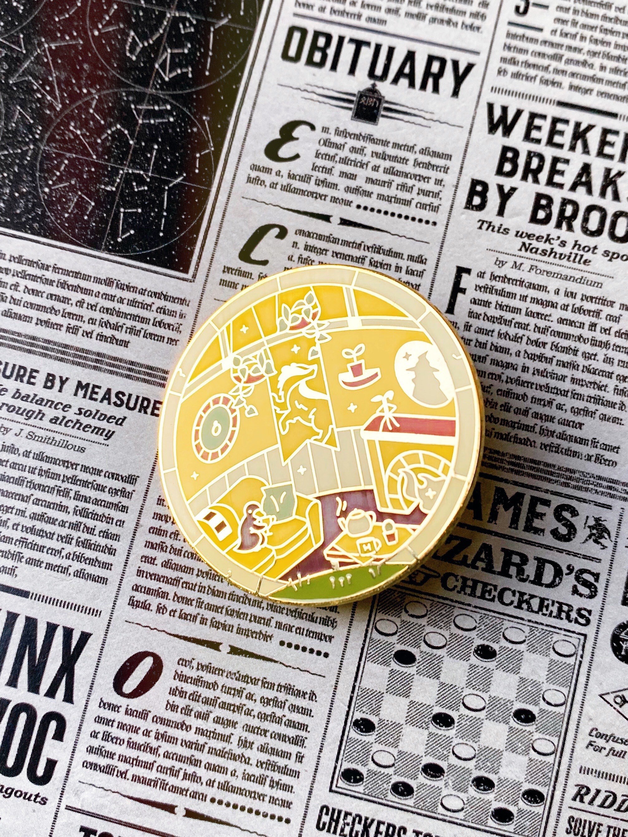 Magic Windows Enamel Pins Set | Etsy