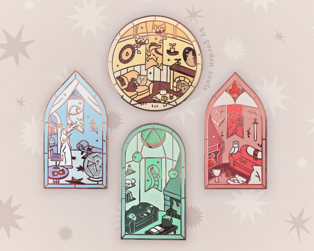 Pastel Magic Windows Enamel Pins Set - Etsy