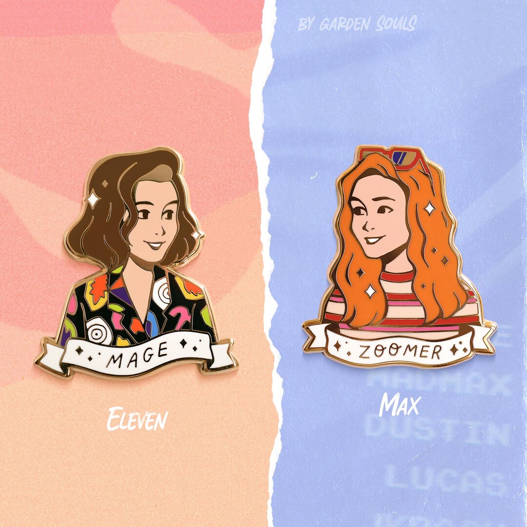 Elmax Pin Set • Best Friends Enamel Pins - Etsy