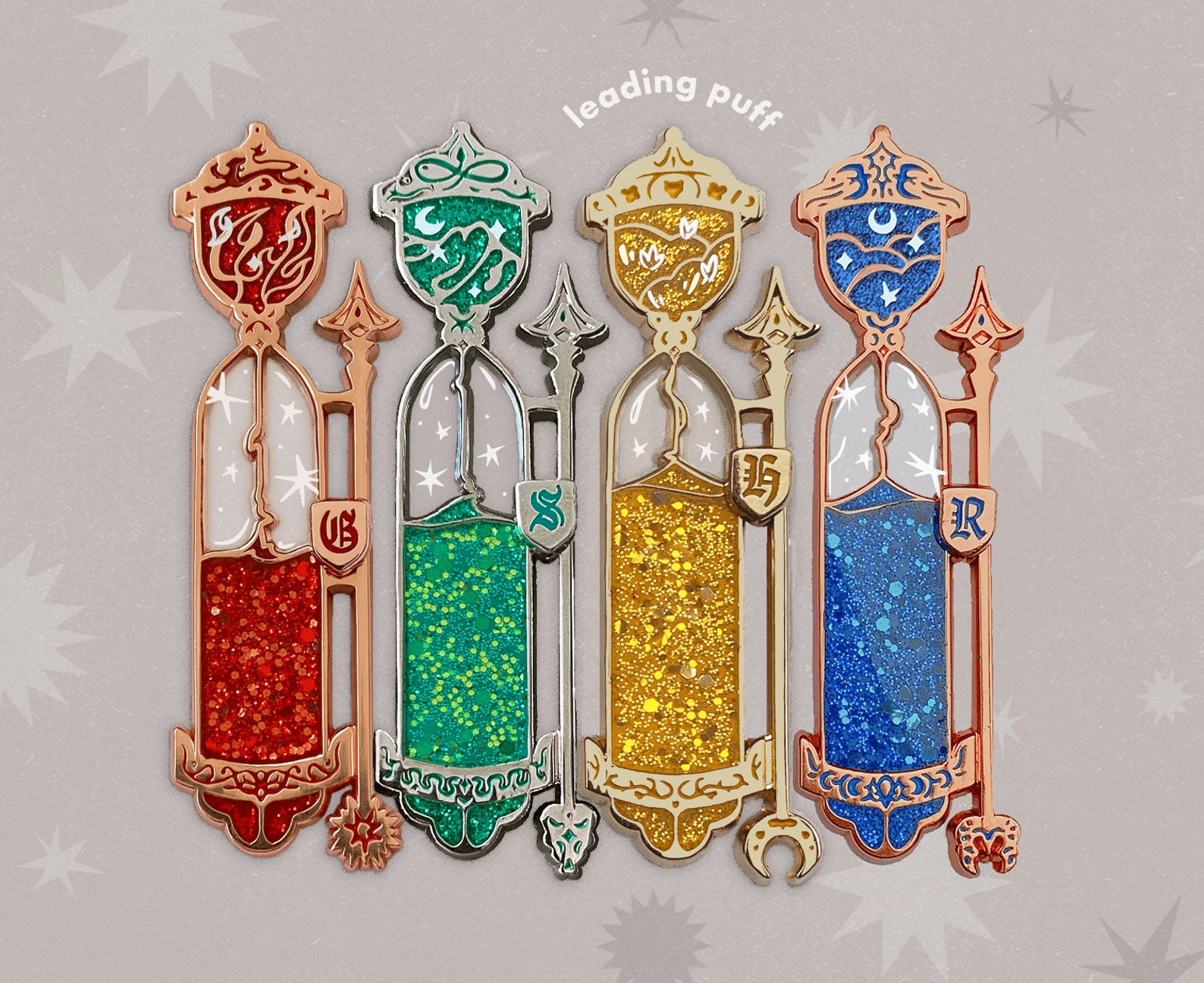 Hourglasses House Points Enamel Pins - Etsy