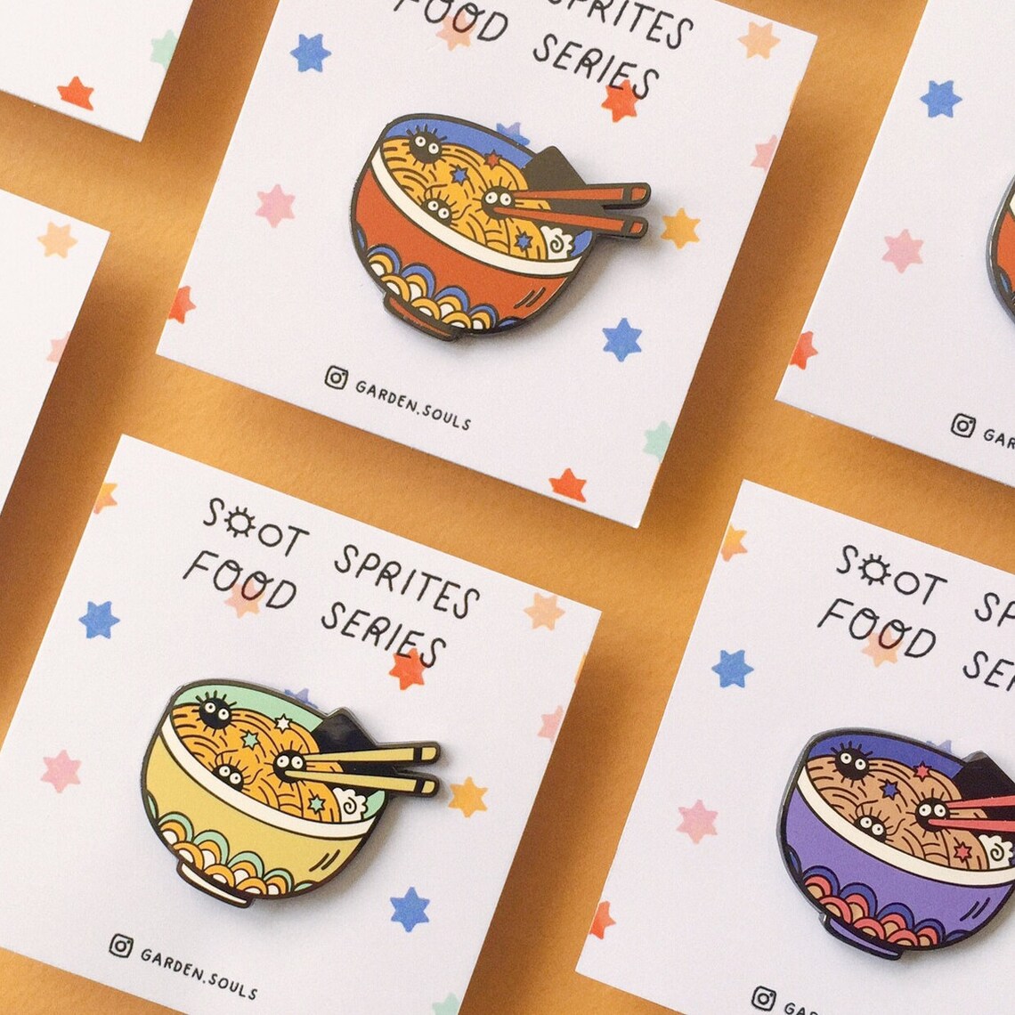 Last Chance Ramen Soot Sprites Enamel Pins - Etsy