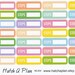 Step Counter Planner Stickers | Walking Planner Stickers | Exercise ...