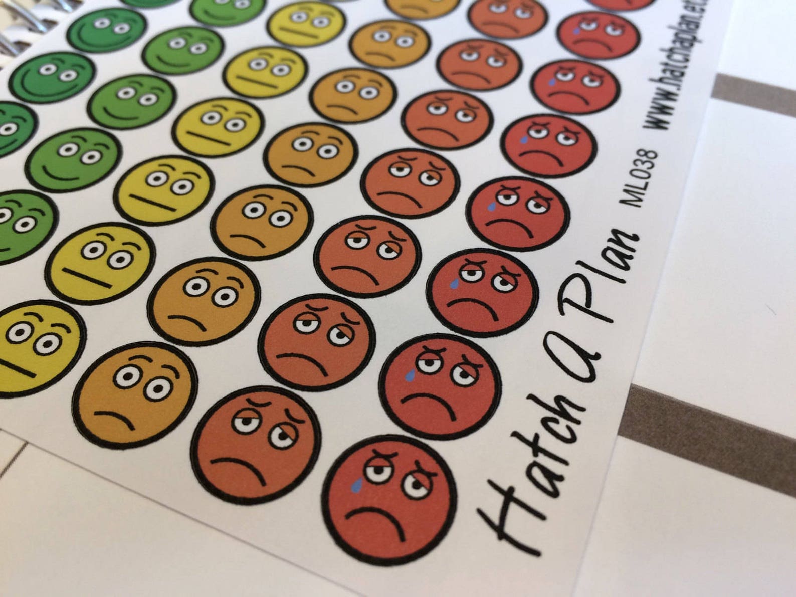 Pain Rating Planner Stickers | Pain Faces Stickers | Pain Level ...