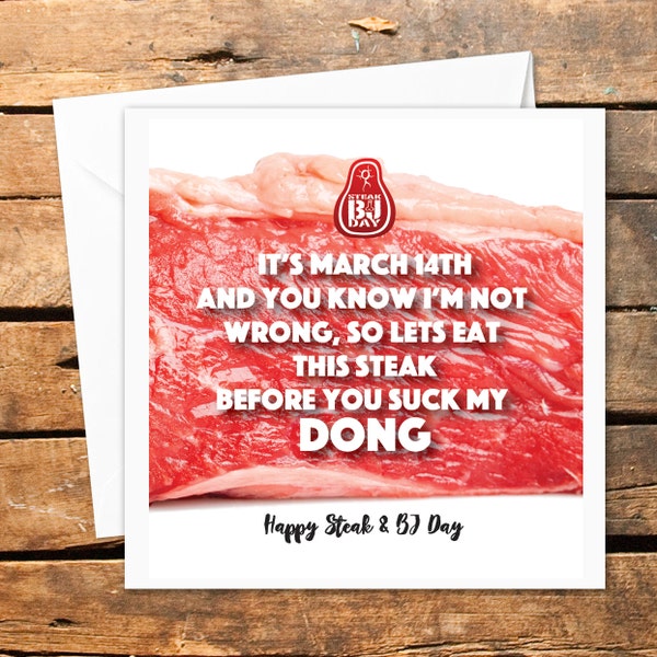 Steak And Blowjob Etsy