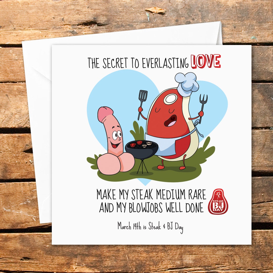 Steak And Bj Day Blowjob Blow Job Men Male Valentines Day 14th March