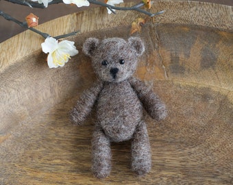 Felt Teddy Bear - Etsy
