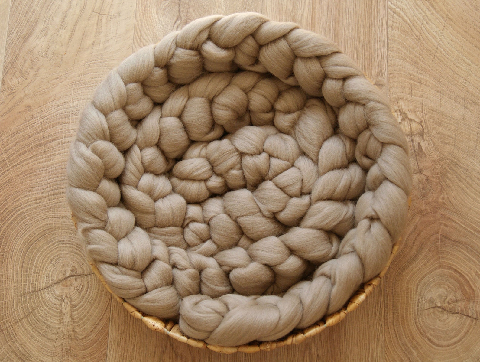 Wool Braid, Chunky Braid, Merino Wool Braid, Photo Props, Basket Filler ...