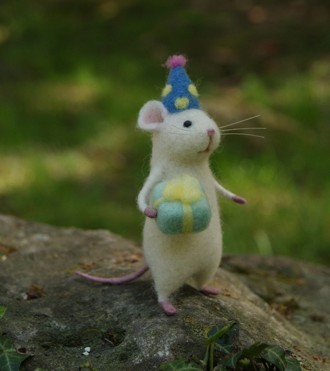 Needle Felted Animal Needle Felted Mouse - Etsy