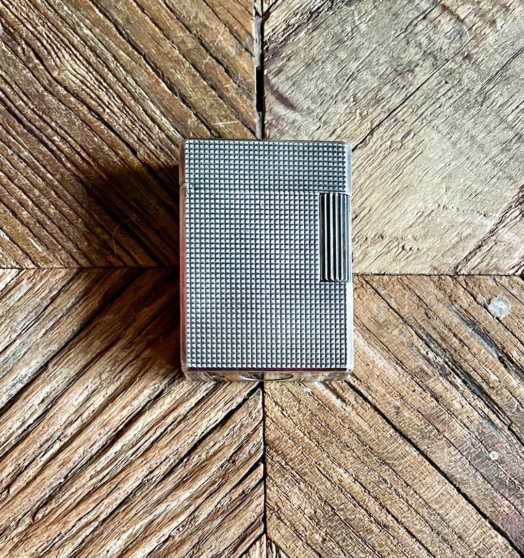 S. T. Dupont Lighter - Line 1 - Small Model - Very Small Diamond-head ...