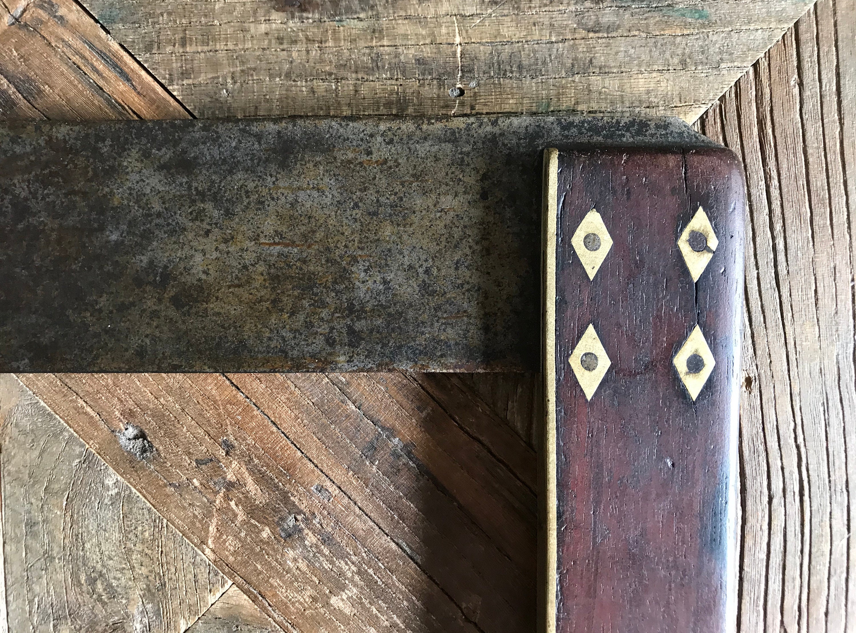 Ancient carpenter's square tool